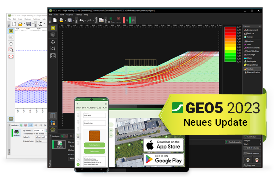 Geotechnische Software GEO5